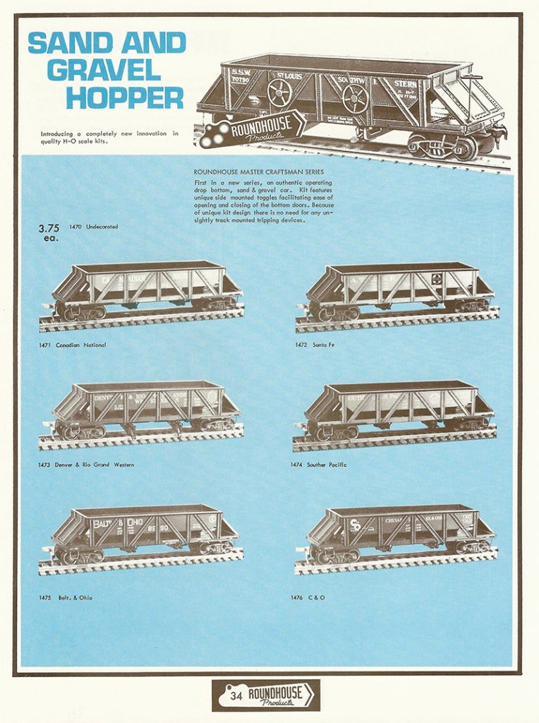 Roundhouse's Sand & Gravel Hopper - HO Collector